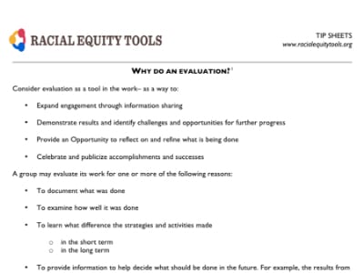 Racial Equity Toolkit - Meyer Foundation