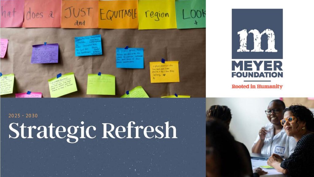 Our Strategy - Meyer Foundation